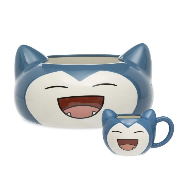 Snorlax Candy Bowl & Mug Bundle | Pokémon Center Canada Official Site
