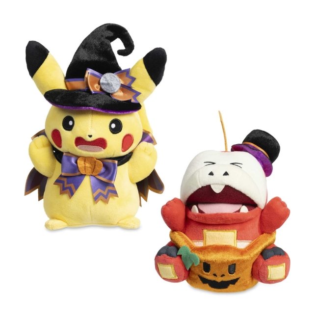 Pikachu & Fuecoco Pokémon Halloween Poké Plush Bundle | Pokémon Center ...
