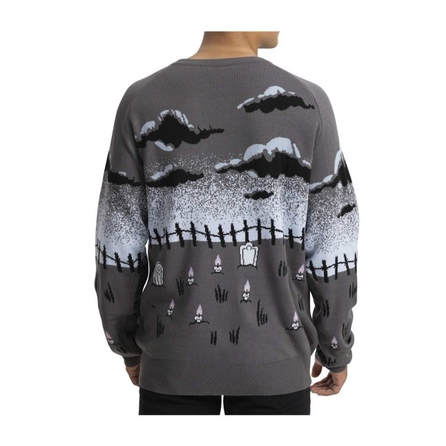 Greavard Pokémon Halloween Knit Sweater - Adult | Pokémon Center UK ...