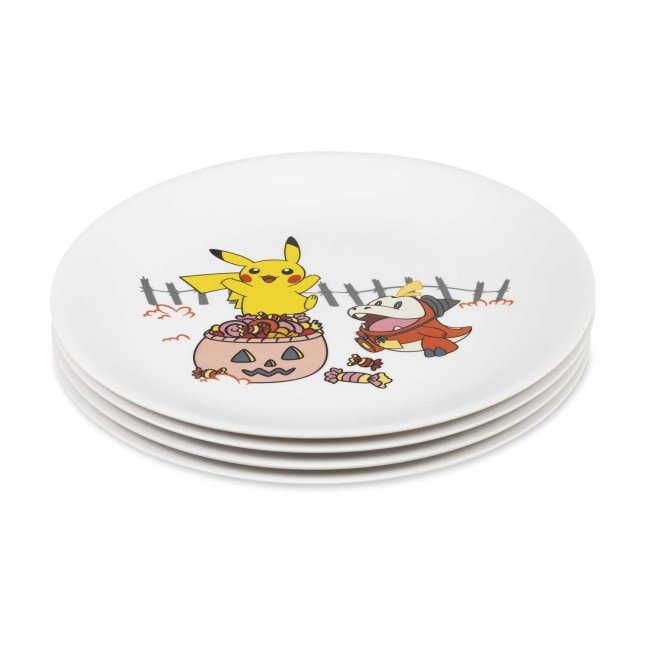 Pokémon Halloween Dinner Plates (4-Pack) | Pokémon Center Canada ...