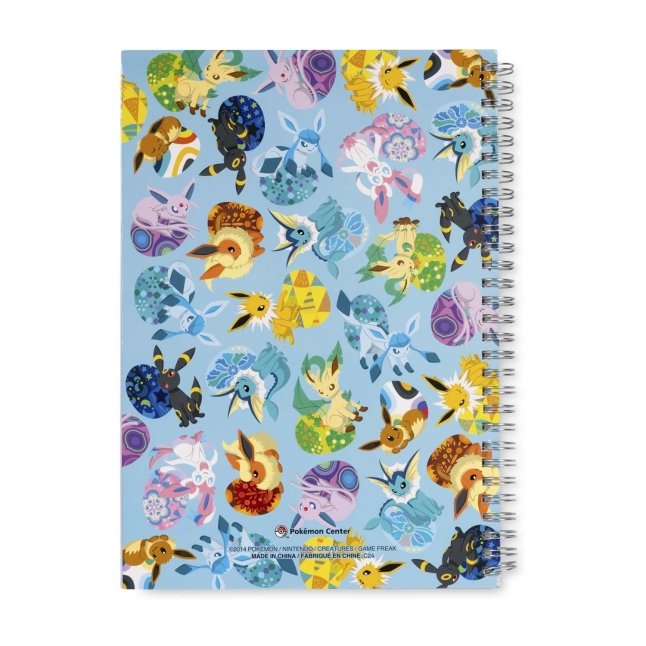 Eevee Essences Spiral Notebook | Pokémon Center Official Site