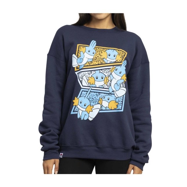 Mudkip Multiplied Sweatshirt - Adult | Pokémon Center Canada Official Site