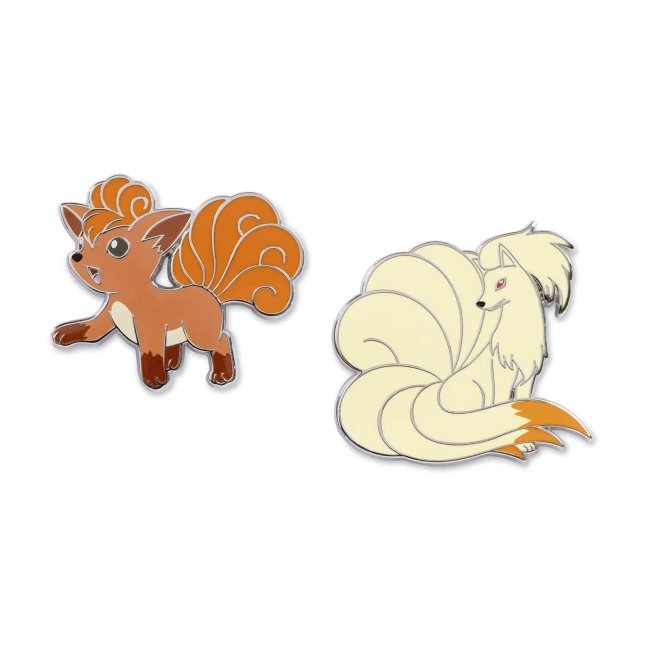 Vulpix & Ninetales Pokémon Pins (2-Pack) | Pokémon Center UK Official Site