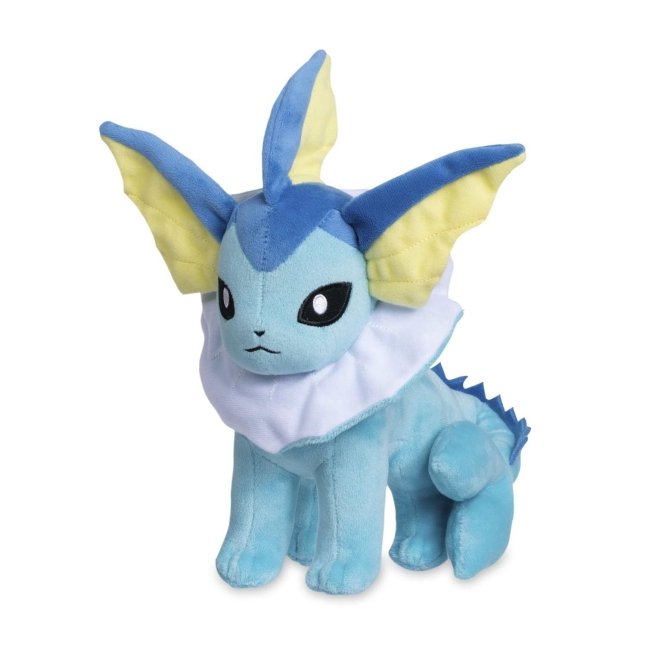 Vaporeon Poke Plush 10 In. Pokemon Center UK Official Site