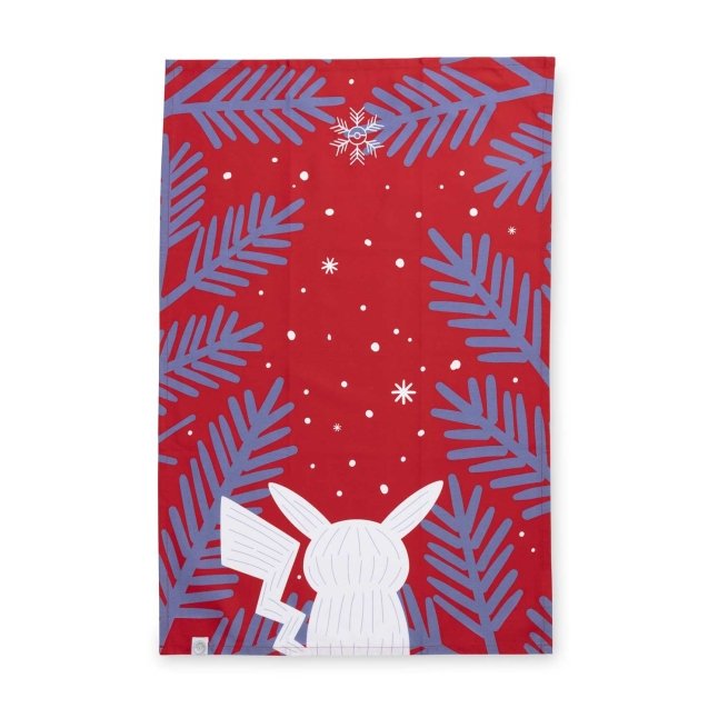 Pokémon Winter Woodland Red & Blue Tea Towels (2-Pack) | Pokémon Center ...