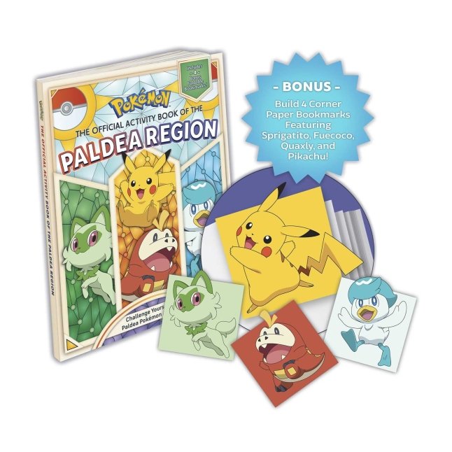 Pokémon: The Official Activity Book of the Paldea Region | Pokémon ...
