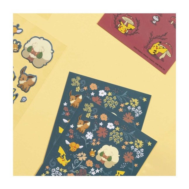 Pikachu Botanical Sticker Sheets (2-Pack) | Pokémon Center Canada ...