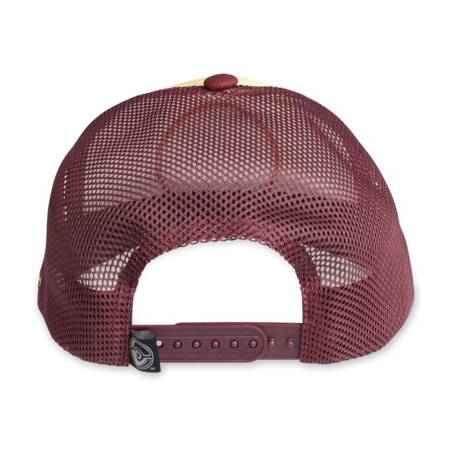 Meowth Red Flat-Bill Hat (One Size-Adult) | Pokémon Center Australia ...