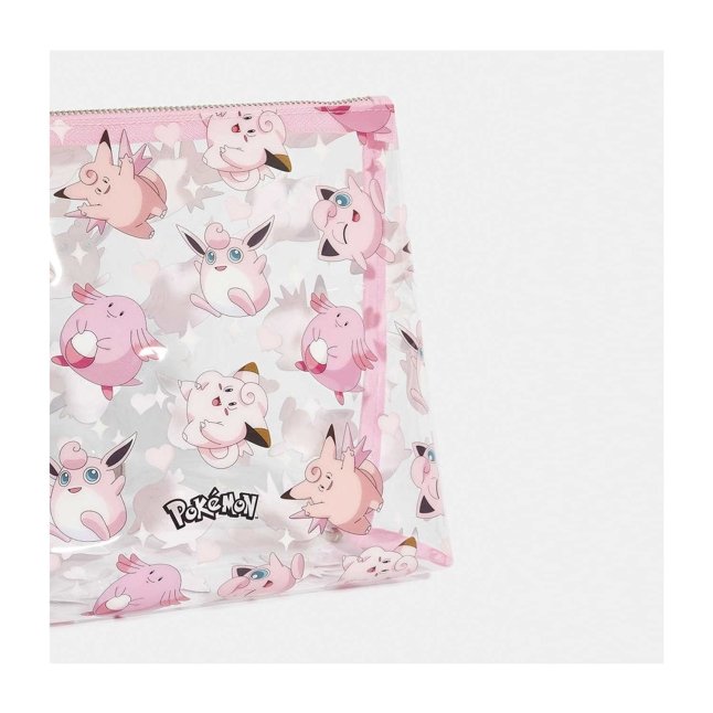 Pokémon × Skinnydip: Pink Wash Bag | Pokémon Center Official Site