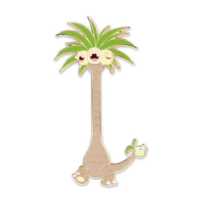 Alolan Exeggutor Oversize Pokémon Pin | Pokémon Center Canada Official Site