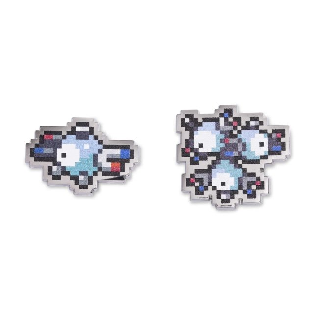Magnemite & Magneton Pokémon Pixel Pins (2-Pack) | Pokémon Center ...