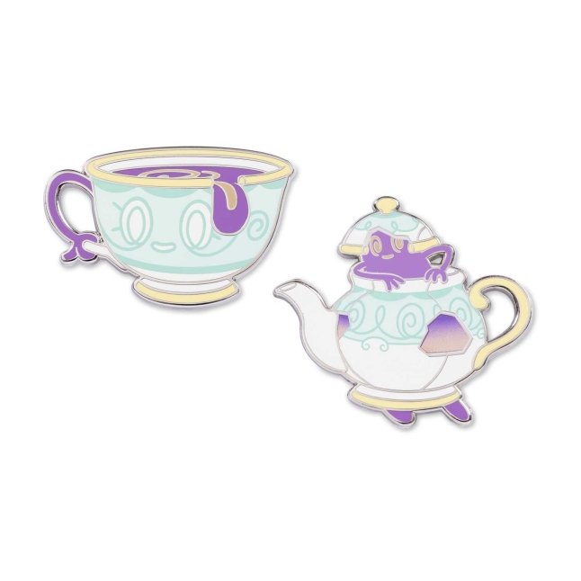 Sinistea & Polteageist Pokémon Pins (2-Pack) | Pokémon Center Australia ...