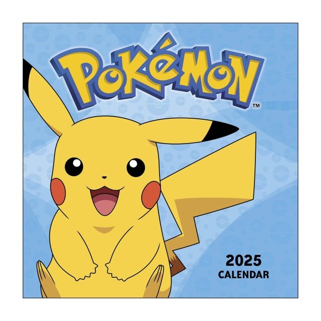 Pokémon 2025 Wall Calendar | Pokémon Center Official Site