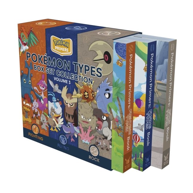 Pokémon Primers Types: Box Set Collection Volume 3 (Flying, Fighting ...