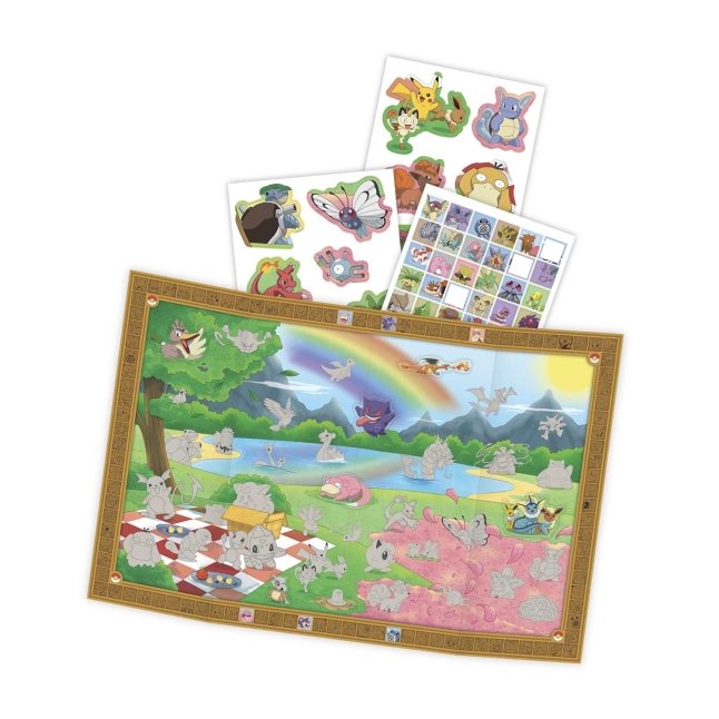 Pokémon: The Official Sticker Book of the Kanto Region | Pokémon Center ...