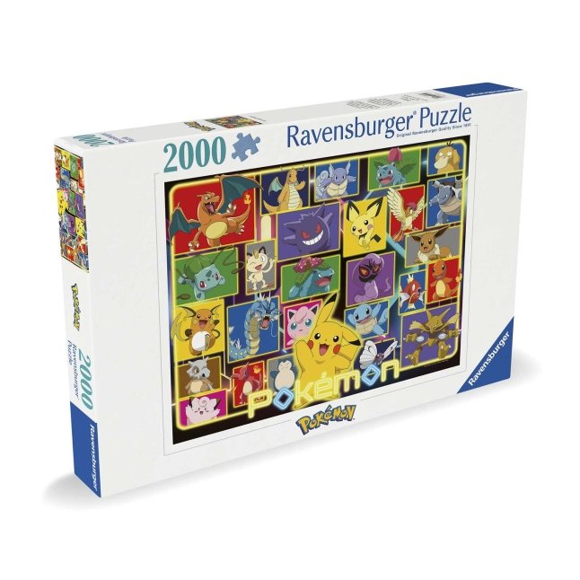 Pokémon Collage Jigsaw Puzzle by Ravensburger (2,000 Pieces) | Pokémon ...