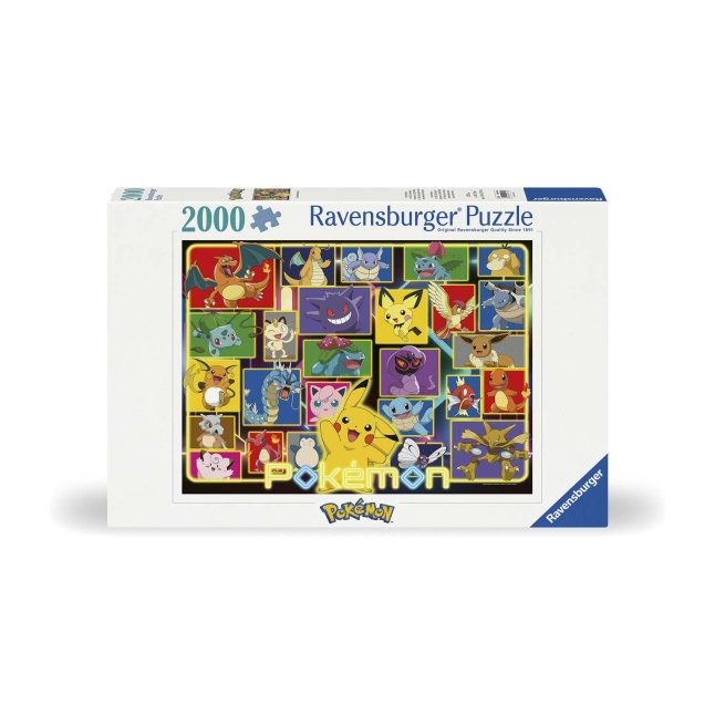 Pokémon Collage Jigsaw Puzzle by Ravensburger (2,000 Pieces) | Pokémon ...