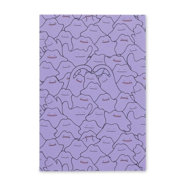 Ditto Allover Greeting Cards (10-Pack) | Pokémon Center Canada Official ...