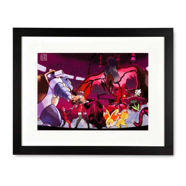 Yveltal Framed Art Print by Ken Sugimori | Pokémon Center Official Site