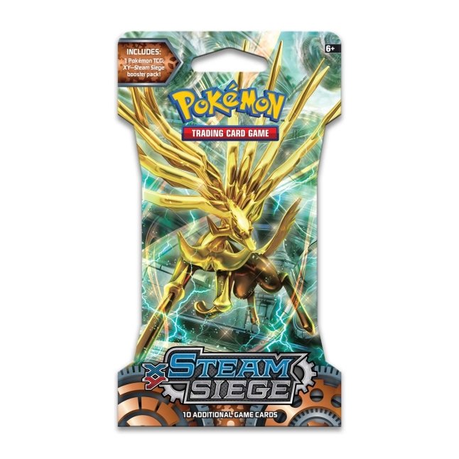 Pokémon TCG: XY-Steam Siege Sleeved Booster (10 Cards) | Pokémon Center ...