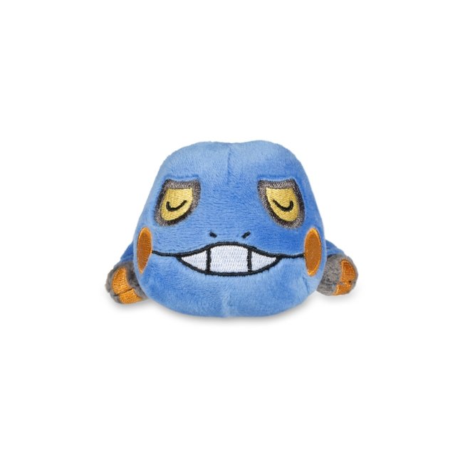 Sleeping Croagunk Kuttari Cutie Plush | Pokémon Center Official Site
