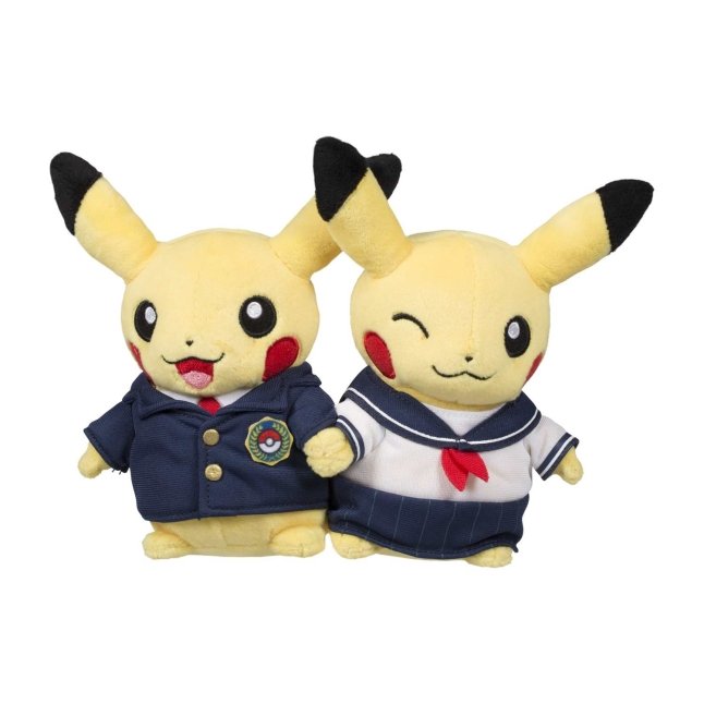 Paired Pikachu Celebrations: School Uniform Pikachu Poké Plush - 9 ½ In ...