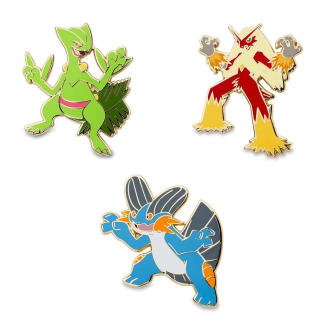 Sceptile Blaziken And Swampert Mega Evolution