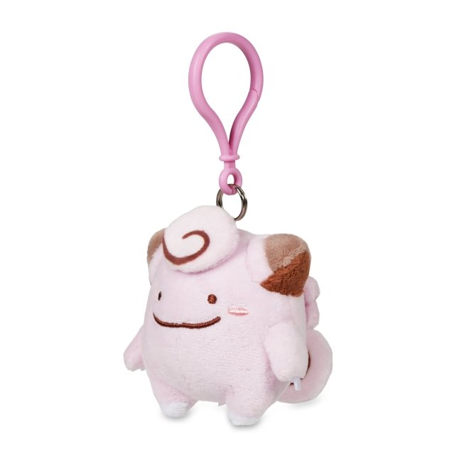 Ditto As Clefairy Plush Key Chain | Pokémon Center Official Site