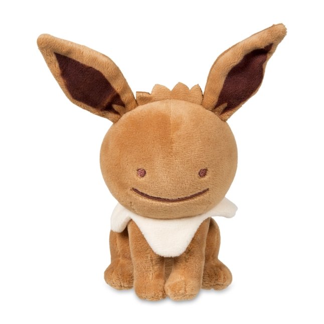 Ditto As Eevee Plush - 6 ¾ In. | Pokémon Center Official Site