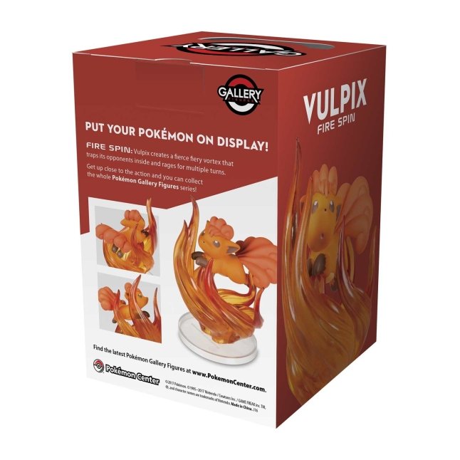 Pokémon Gallery Figure: Vulpix (Fire Spin) | Pokémon Center Official Site