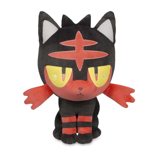 Litten Poké Plush - 17 In. | Pokémon Center Official Site