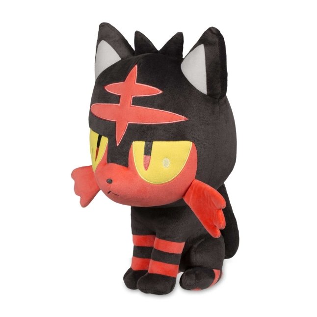 Litten Poké Plush - 17 In. | Pokémon Center Official Site