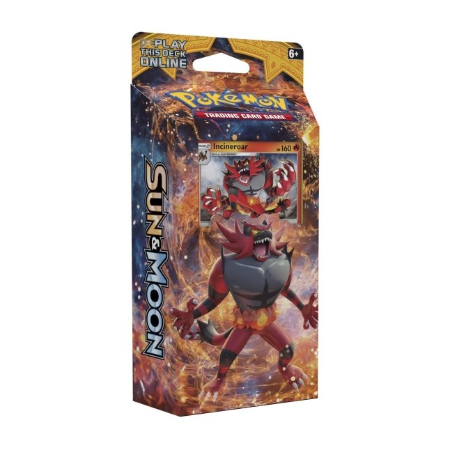 Pokémon TCG: Sun & Moon Roaring Heat Theme Deck | Pokémon Center ...