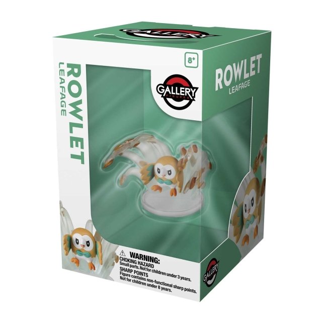 Pokémon Gallery Figure: Rowlet (Leafage) | Pokémon Center Canada ...
