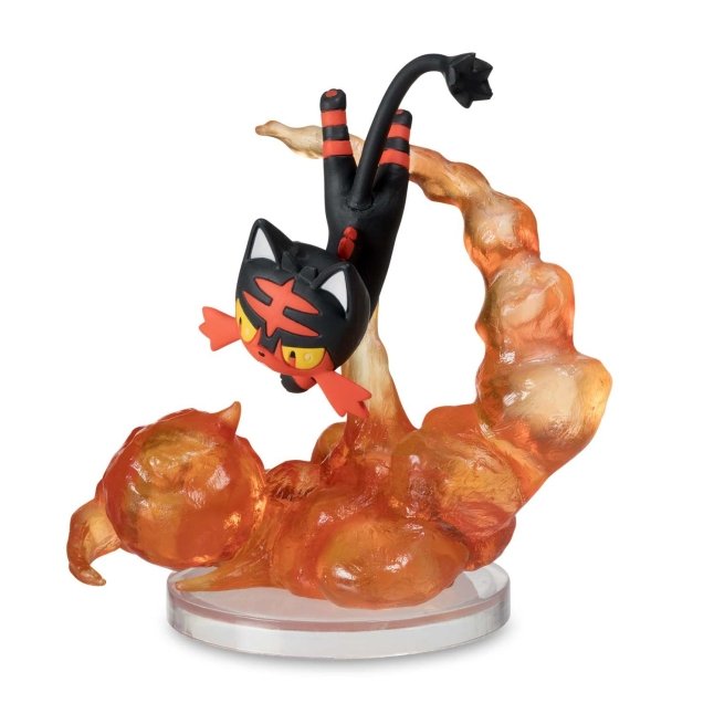 Pokémon Gallery Figure: Litten (Ember) | Pokémon Center Canada Official ...