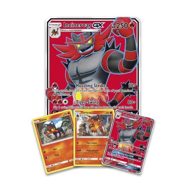 Pokémon TCG: Incineroar-GX Premium Collection | Pokémon Center Official ...