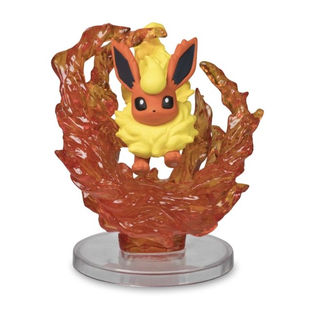 Pokémon Gallery Figure: Flareon (Flare Blitz) | Pokémon Center Official ...