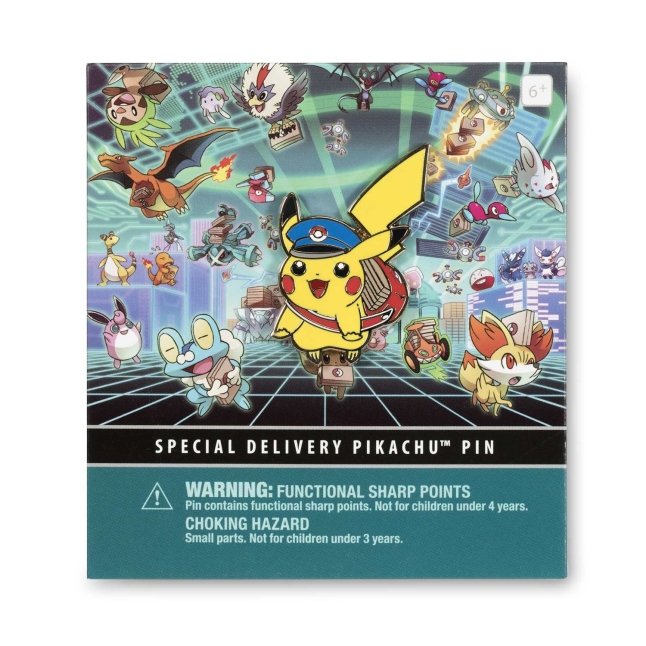 Special Delivery Pikachu Pokémon Pin | Pokémon Center Canada Official Site