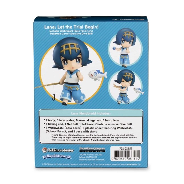 Nendoroid Lana Posable Figure | Pokémon Center Canada Official Site