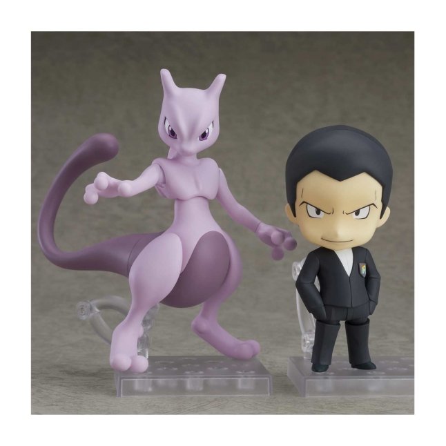 Nendoroid Giovanni & Mewtwo Posable Figure | Pokémon Center Official Site