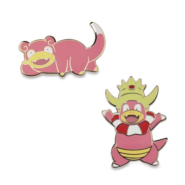 Slowpoke & Slowking Pokémon Pins (2-Pack) | Pokémon Center Australia ...