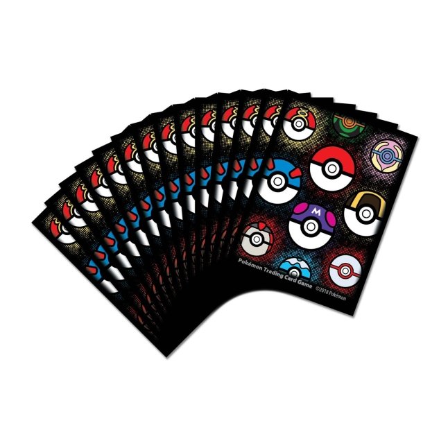 Pokémon TCG: Poké Ball Pattern Card Sleeves (65 Sleeves) | Pokémon ...