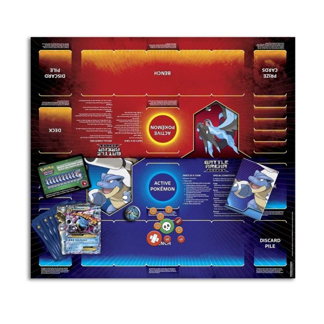 Pokémon TCG: Battle Arena Deck-Mega Blastoise | Pokémon Center Official ...