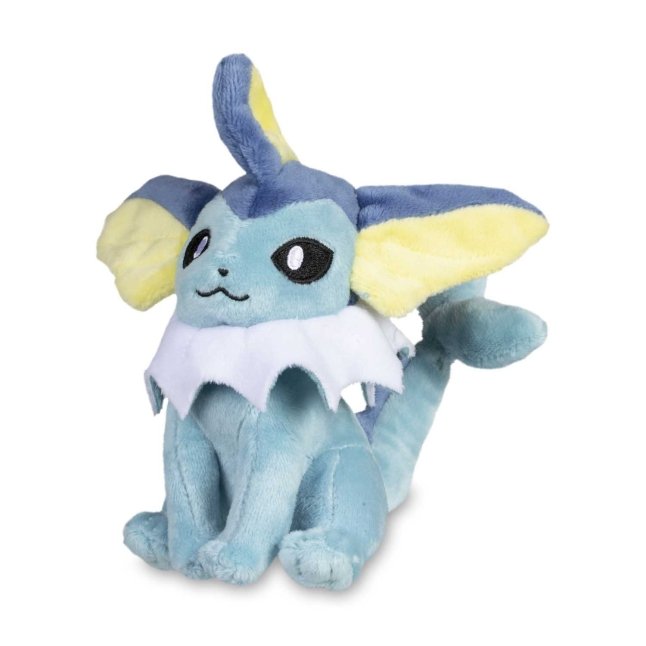 Vaporeon Sitting Cuties Plush - 6 In. | Pokémon Center Official Site