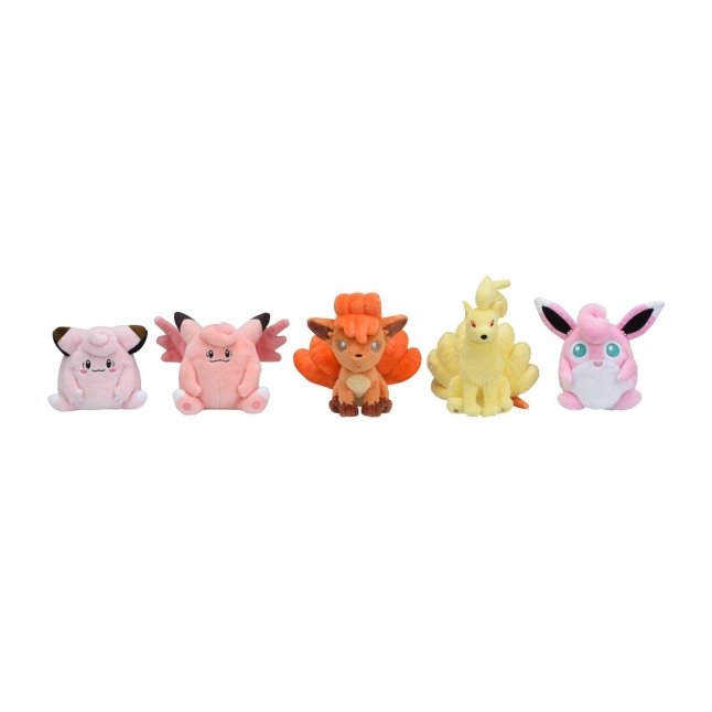 Clefairy Sitting Cuties Plush - 5 In. | Pokémon Center UK Official Site