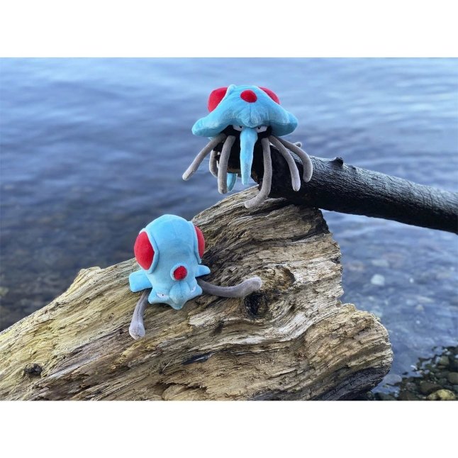Tentacruel Sitting Cuties Plush - 6 ¼ In. | Pokémon Center Canada ...