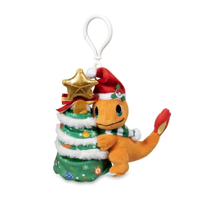 Charmander Pokémon Holiday Extravaganza Poké Plush Key Chain | Pokémon ...