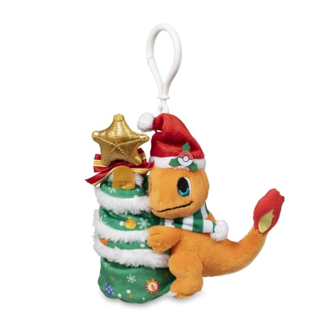 Charmander Pokémon Holiday Extravaganza Poké Plush Key Chain | Pokémon ...