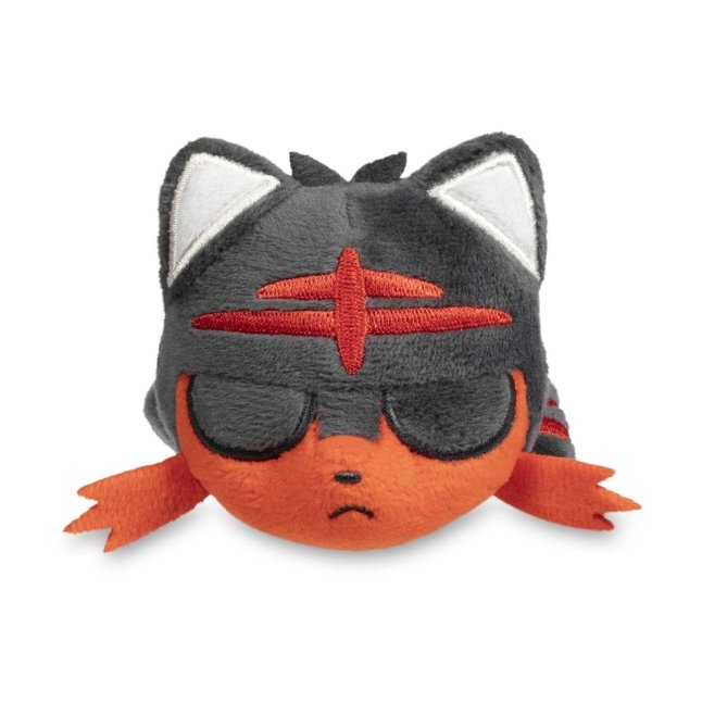 Sleeping Litten Kuttari Cutie Plush | Pokémon Center Canada Official Site