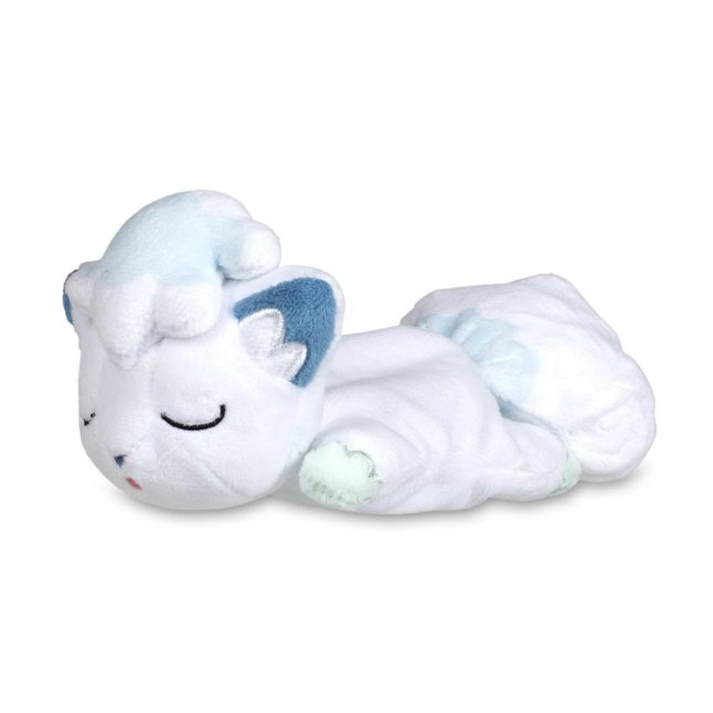 Sleeping Alolan Vulpix Kuttari Cutie Plush | Pokémon Center Official Site